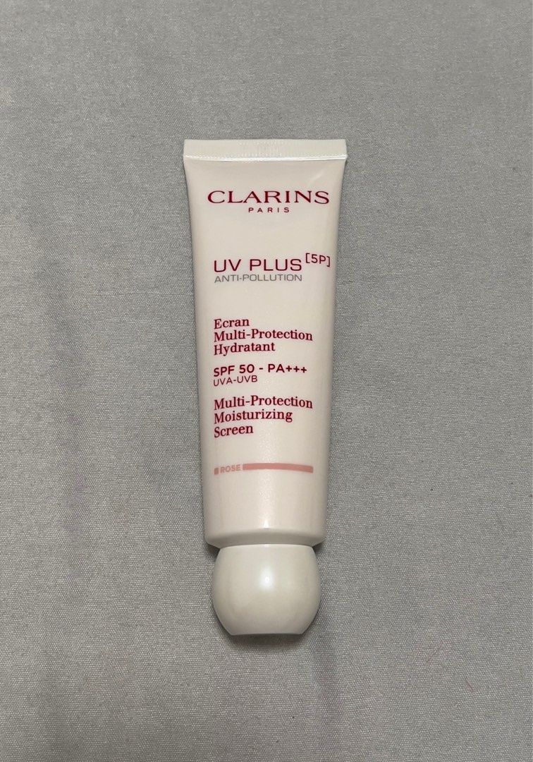 Clarins UV Plus [5P] Rose Anti-Pollution SPF 50/PA+++ 50ml, Beauty ...