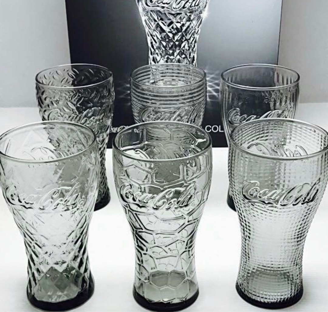 Coca Cola Modern Glass Collection 2014 Limited Edition Box Set ...