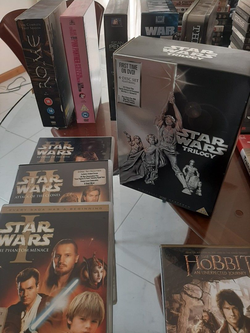 Collection of dvd movies, job lot, over 120 including boxed sets ...