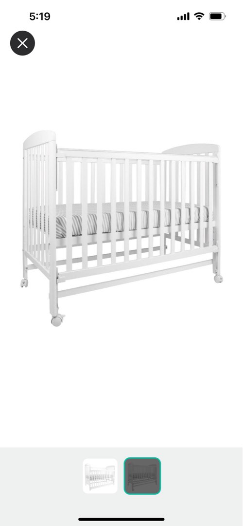 Convertible Baby Cot, Babies & Kids, Baby Nursery & Kids Furniture ...