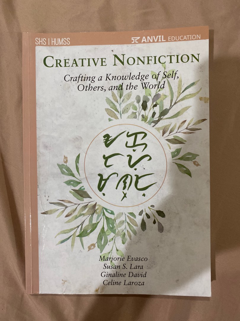 Creative Nonfiction HUMSS textbook, Hobbies & Toys, Books & Magazines ...