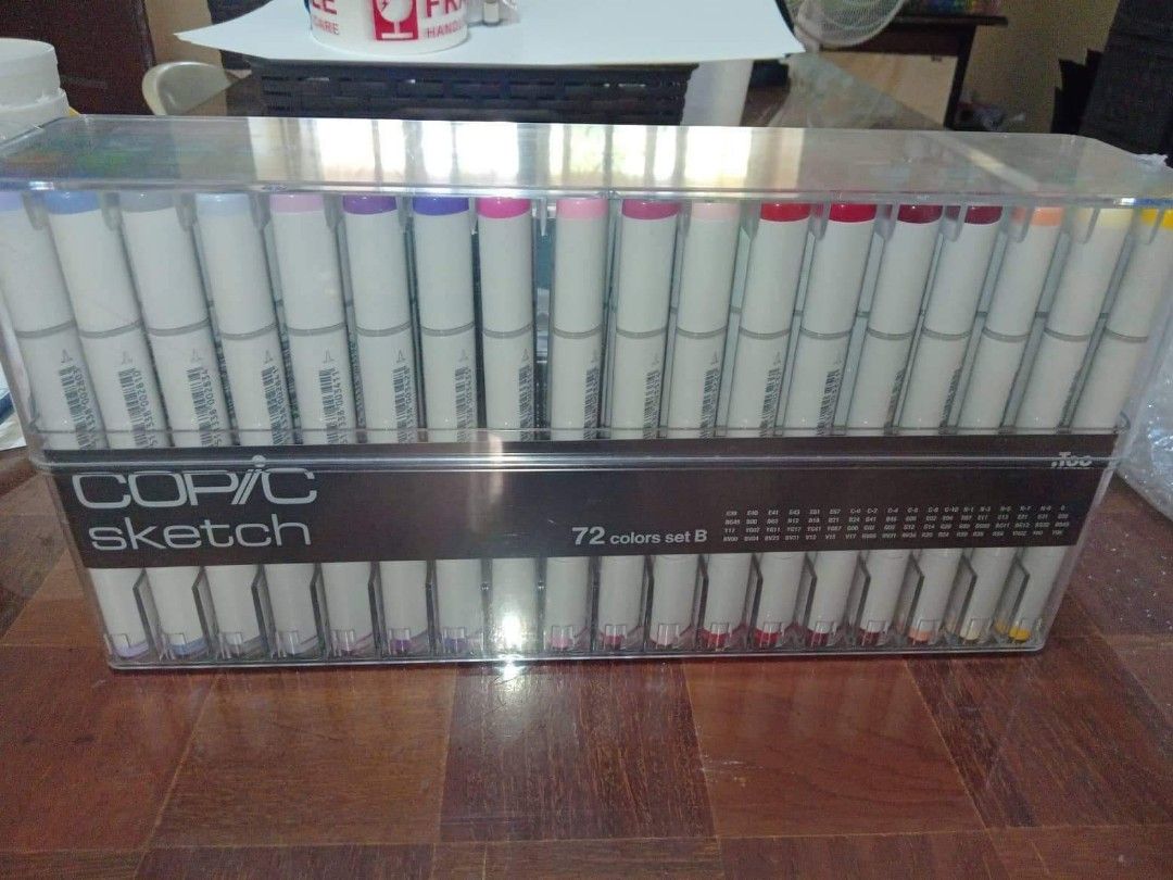 CSB-72 - Basic Set Copic Sketch Markers Set of 72, Hobbies & Toys, Stationary & Craft ...