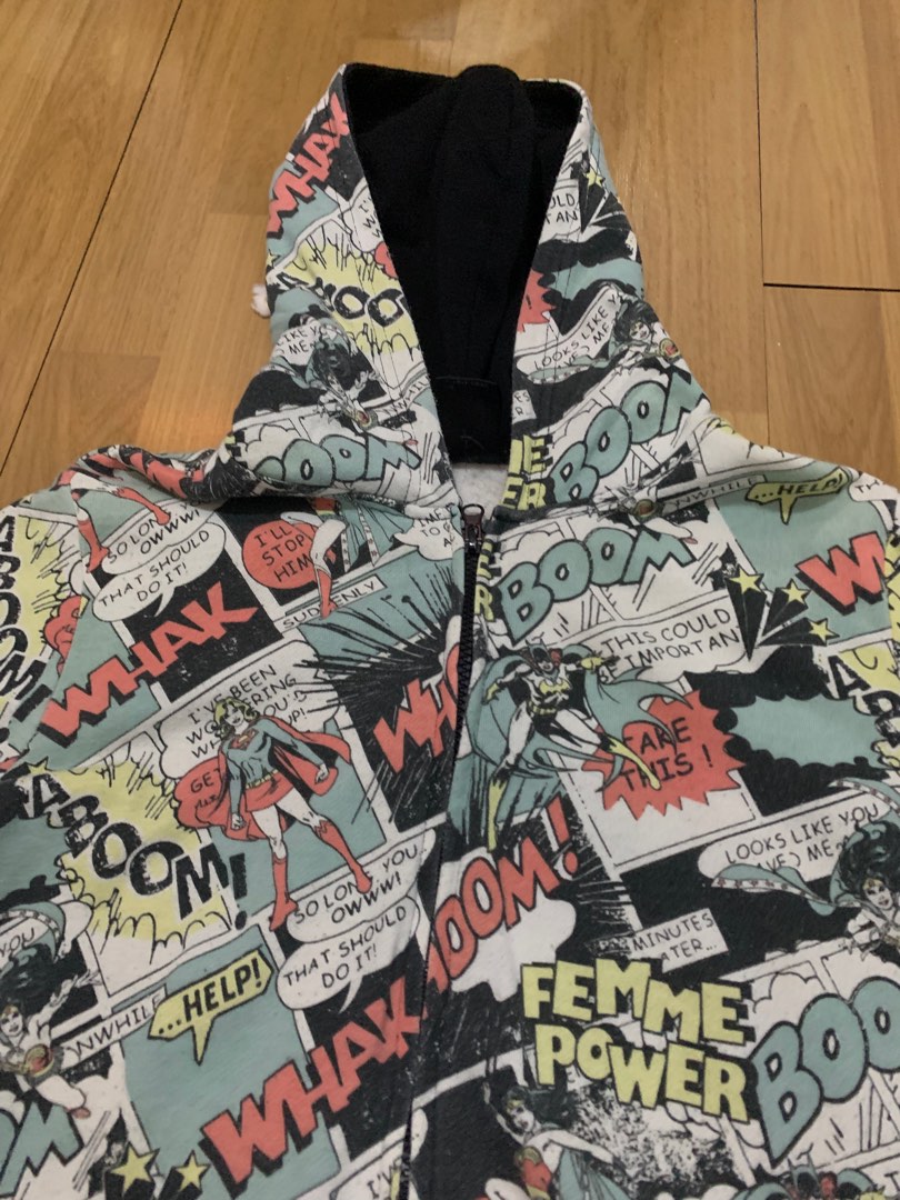 DC comics jacket large on tag, Men's Fashion, Coats, Jackets and ...