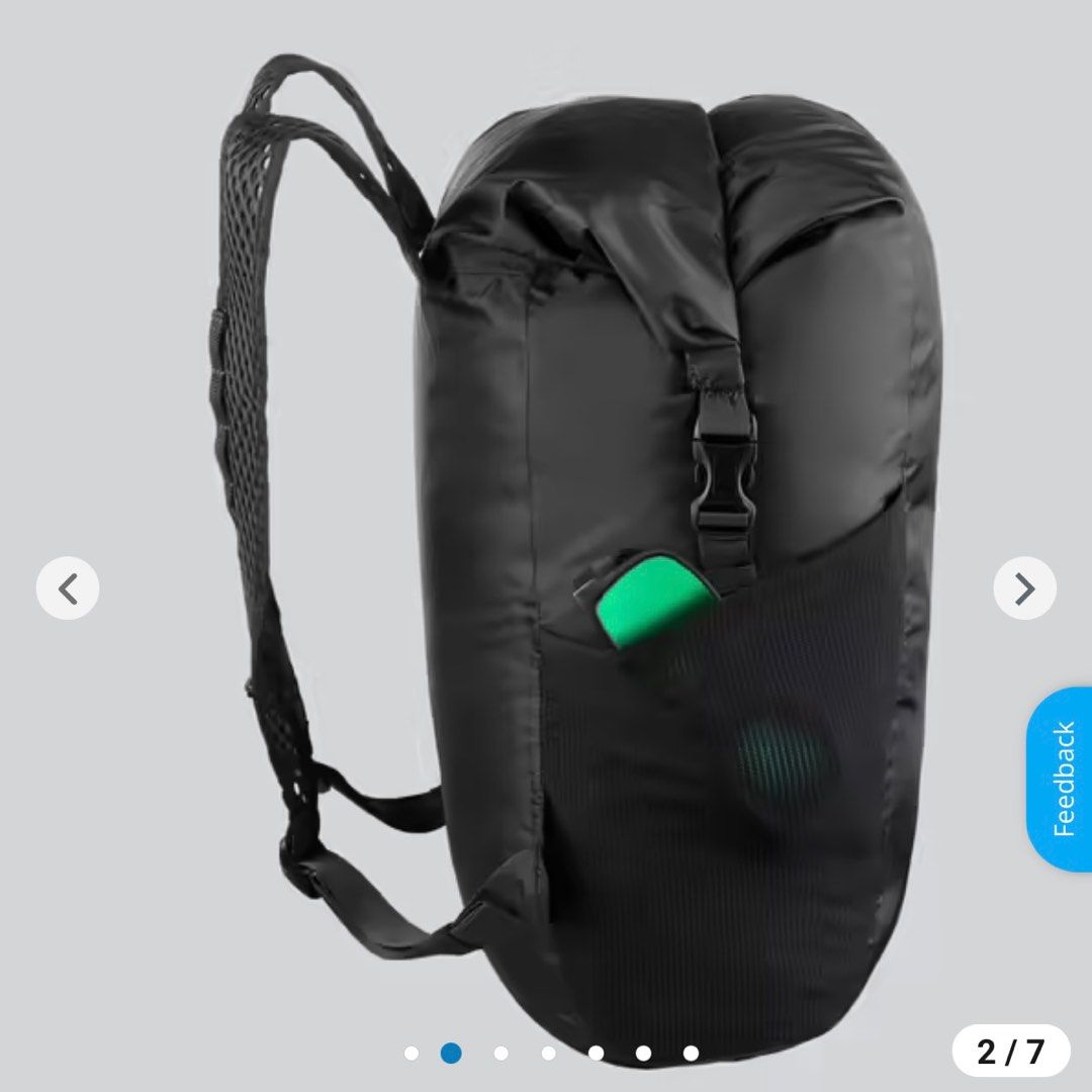 Decathlon Trekking 20L Compact and Waterproof Backpack Forclaz Travel ...