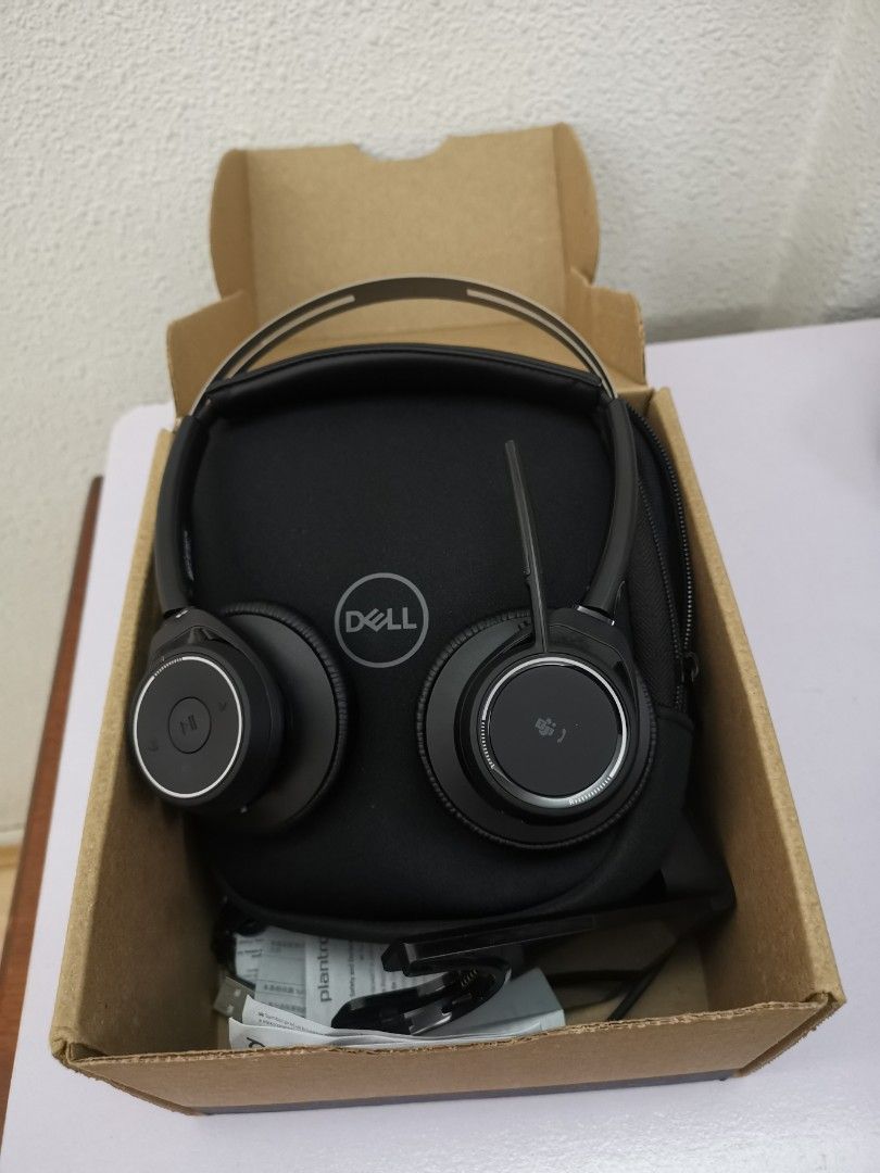 Dell wireless headset, Audio, Headphones & Headsets on Carousell