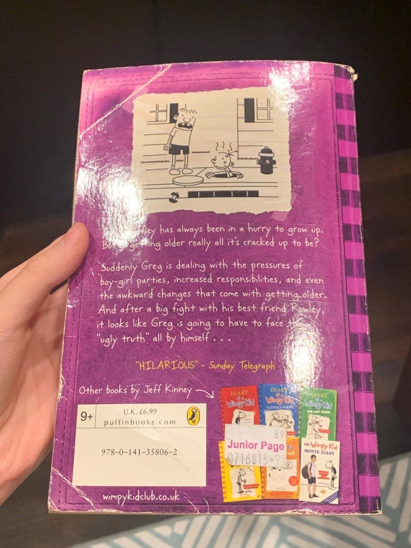 Diary of a Wimpy Kid Storybook, Hobbies & Toys, Books & Magazines ...