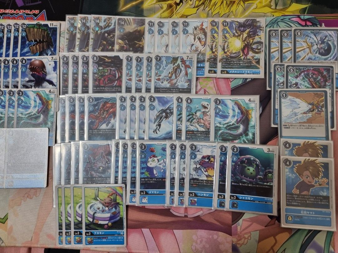 Digimon TCG Blue EX03 Aegisdramon Sea Animal deck, Hobbies & Toys, Toys ...