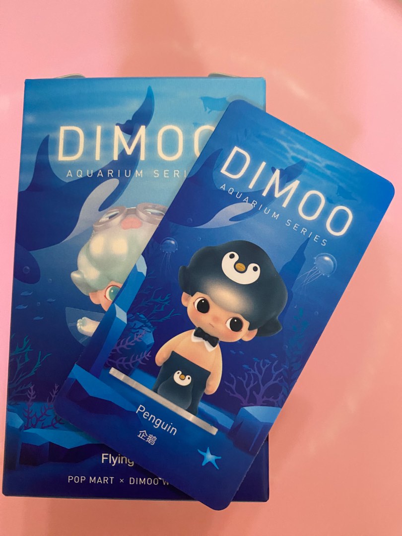 Dimoo Aquarium series - penguin, Hobbies & Toys, Toys & Games on Carousell