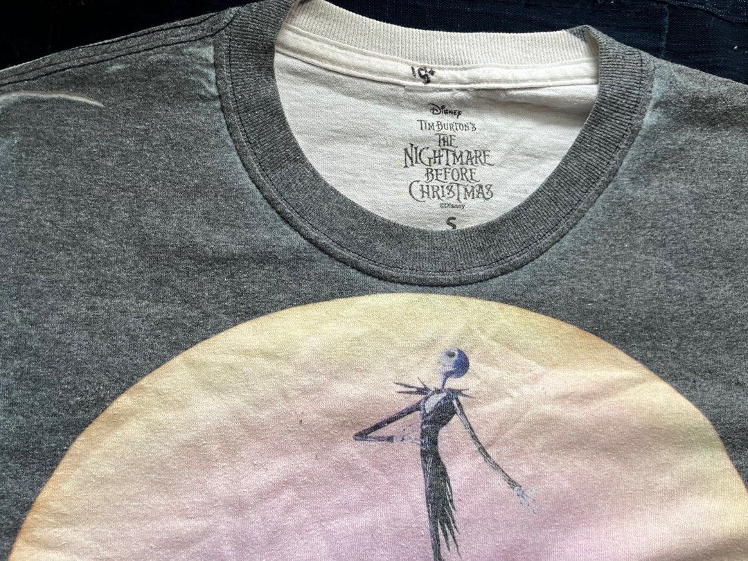 Disney tim burtons the nightmare before Christmas tshirt, Men's Fashion ...