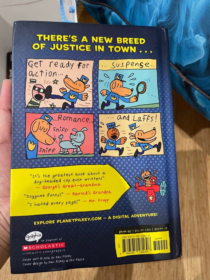 Dog man set comics story 7 books, Hobbies & Toys, Books & Magazines ...