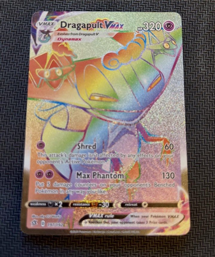 dragapult Vmax for sale, Hobbies & Toys, Toys & Games on Carousell