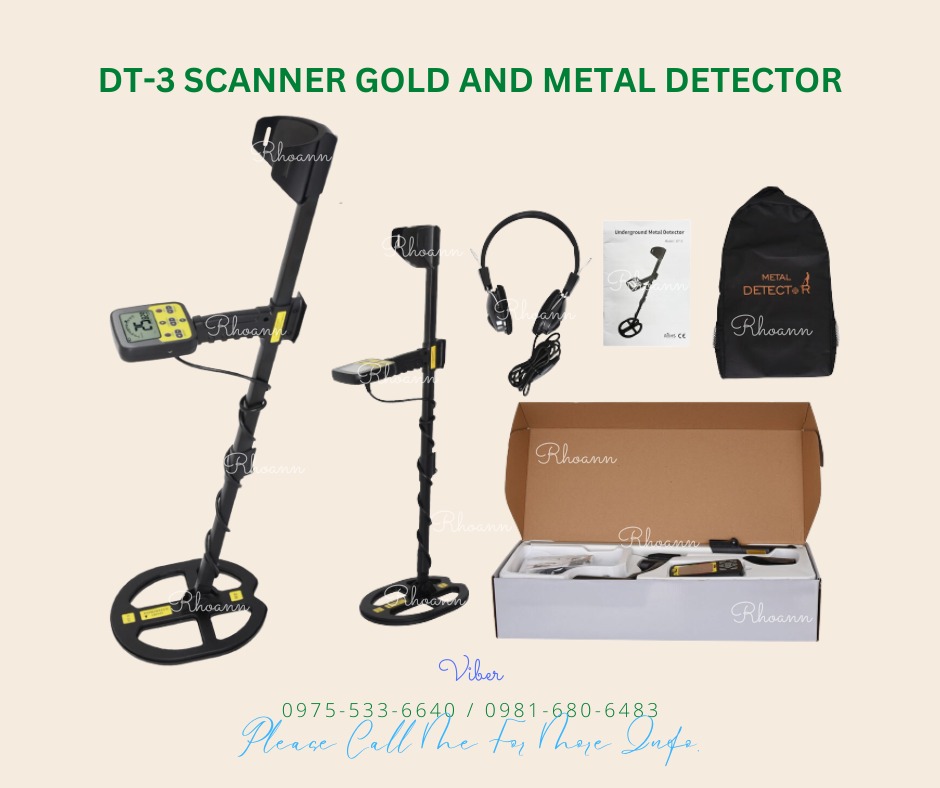 DT-3 Scanner Gold and Metal Detector, Everything Else, Others on Carousell