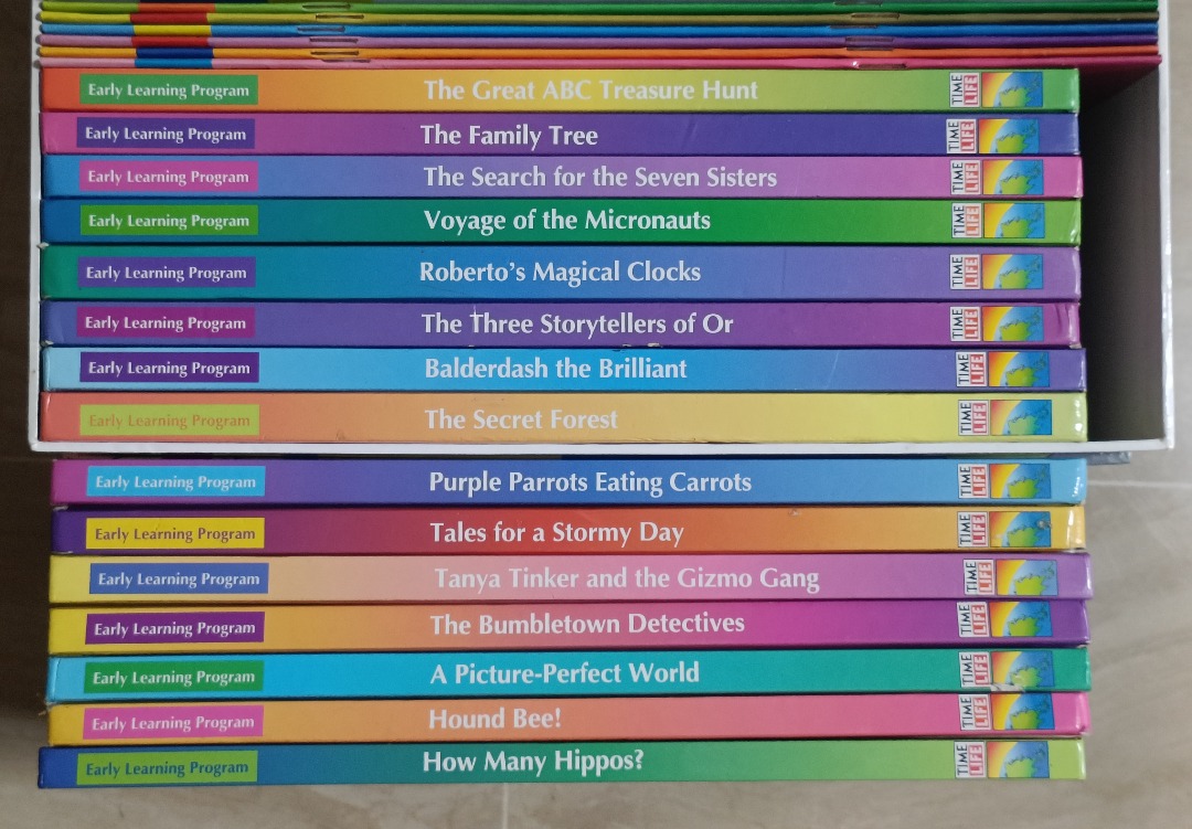 Early Learning Program (15 Books) - Time Life, Hobbies & Toys, Books ...