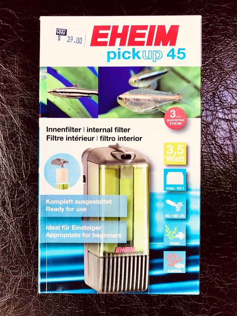 EHEIM pickup 45 Internal Aquarium/Tank Filter, Pet Supplies, Homes ...