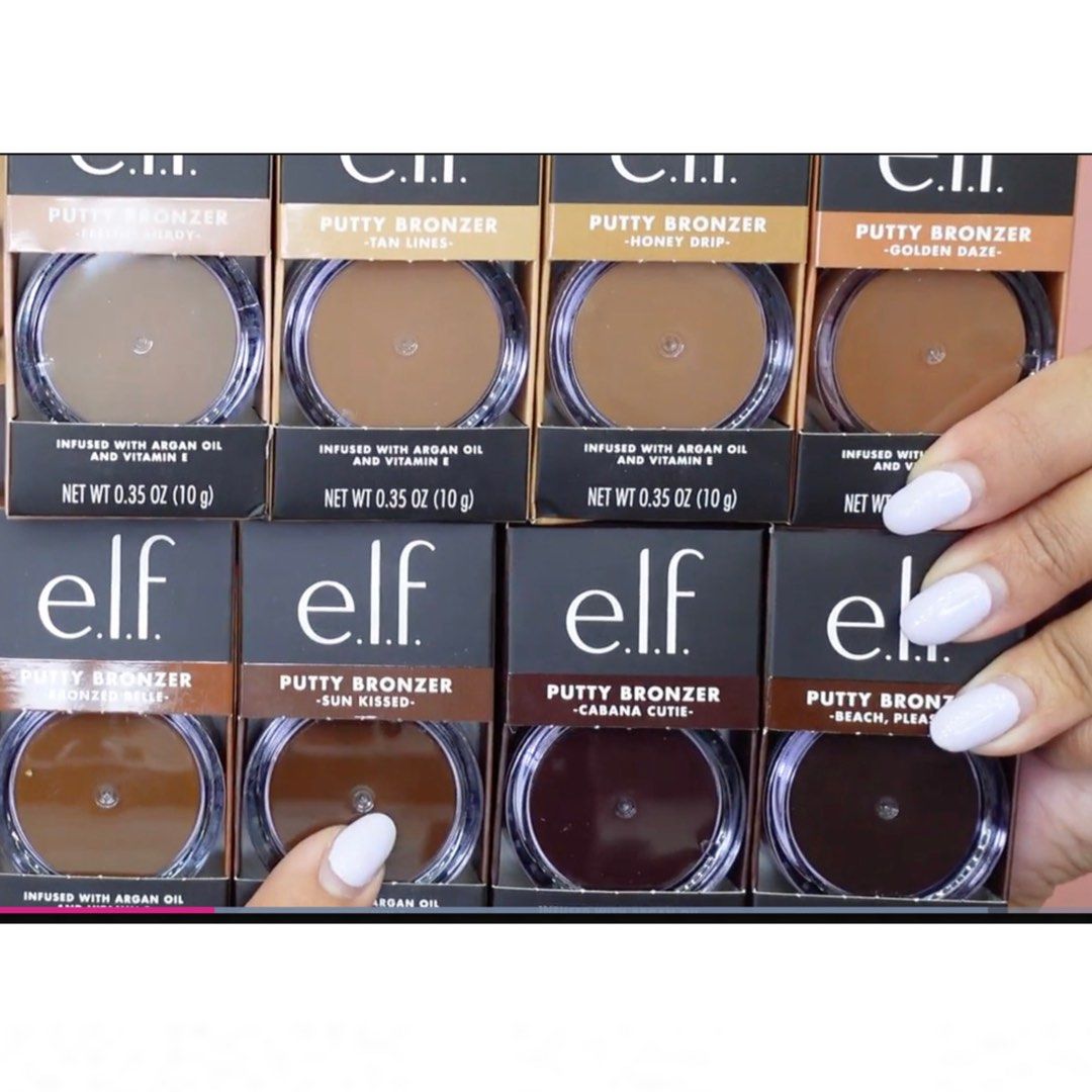 elf e.l.f. Cosmetics Putty Bronzer, Beauty & Personal Care, Face ...