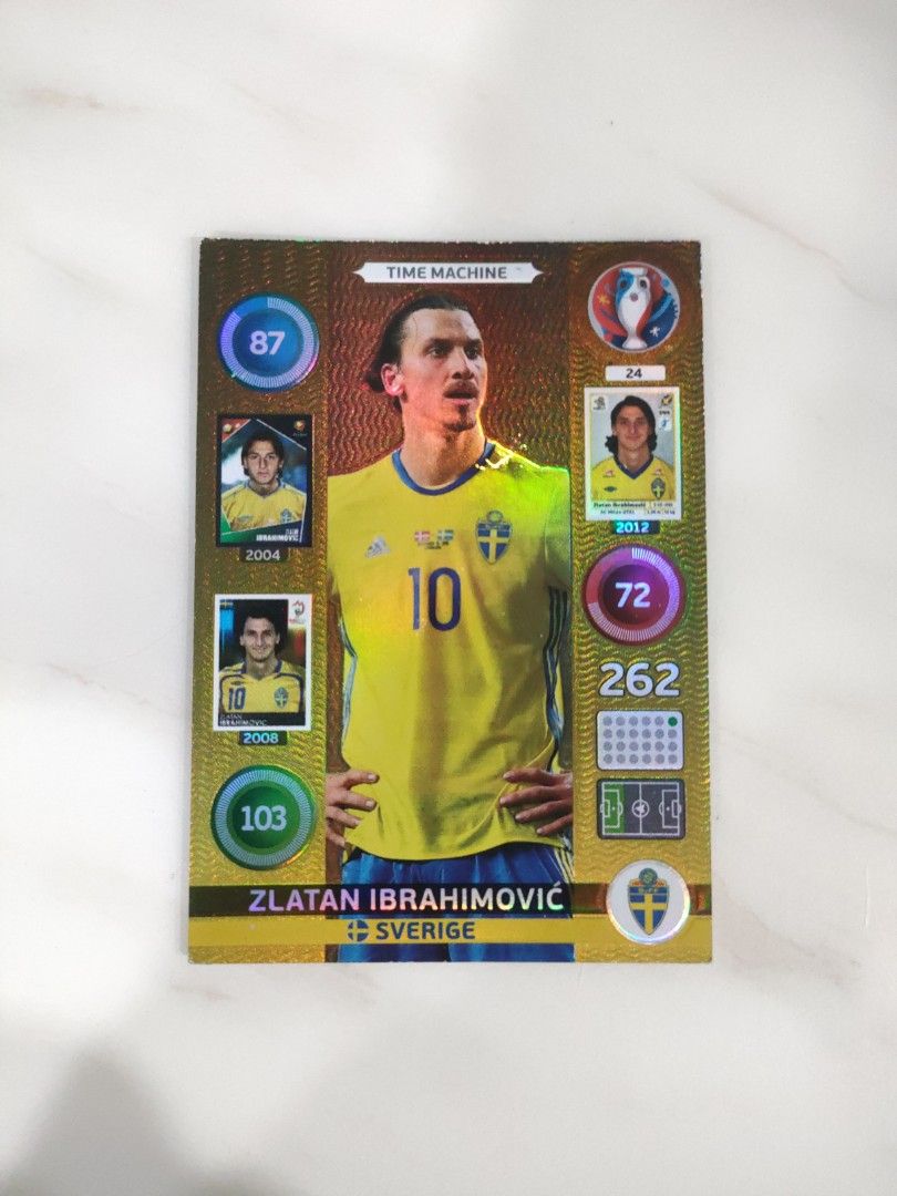 EURO 2016 ZLATAN IBRAHIMOVIC MATCH ATTAX CARDS, Hobbies & Toys, Toys ...