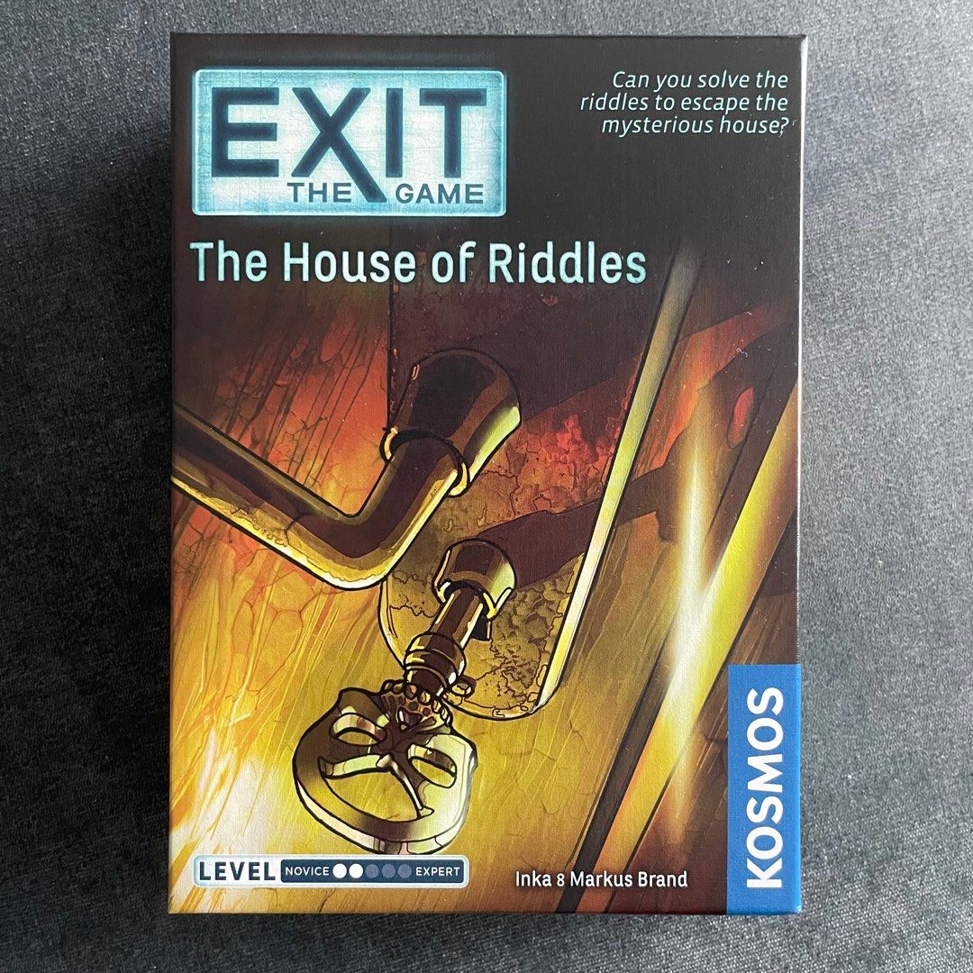 Exit the Game: The House of Riddles, Hobbies & Toys, Toys & Games on ...
