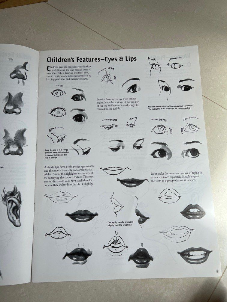 Faces - learn to draw step by step by Walter Foster, Hobbies & Toys ...