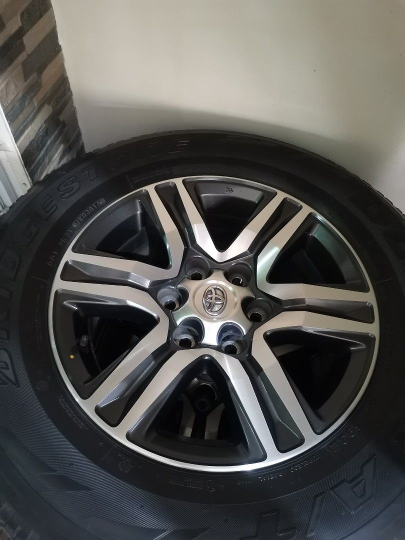 Fortuner Mags And Tires, Car Parts & Accessories, Mags and Tires on ...