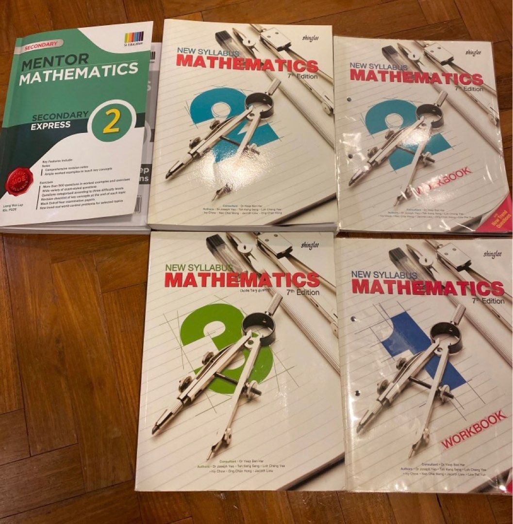 FREE shinglee mathematics textbooks and mentor mathematics, Hobbies & Toys, Books & Magazines ...