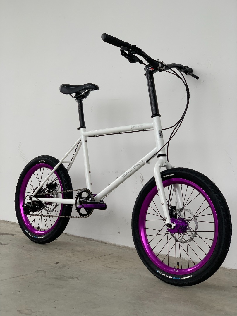 (Freshly Built) BlackSnow Granite Mini Velo Gravel Touring Bike with ...