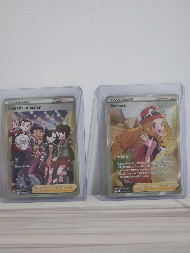 Friends in galar / Serena Pokemon card, Hobbies & Toys, Toys & Games on ...