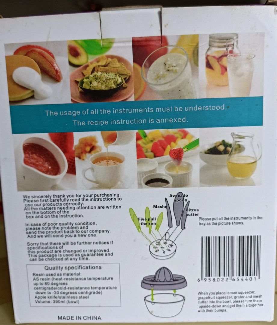 Fruits cutter / squeezer / fruits plant, Furniture & Home Living ...