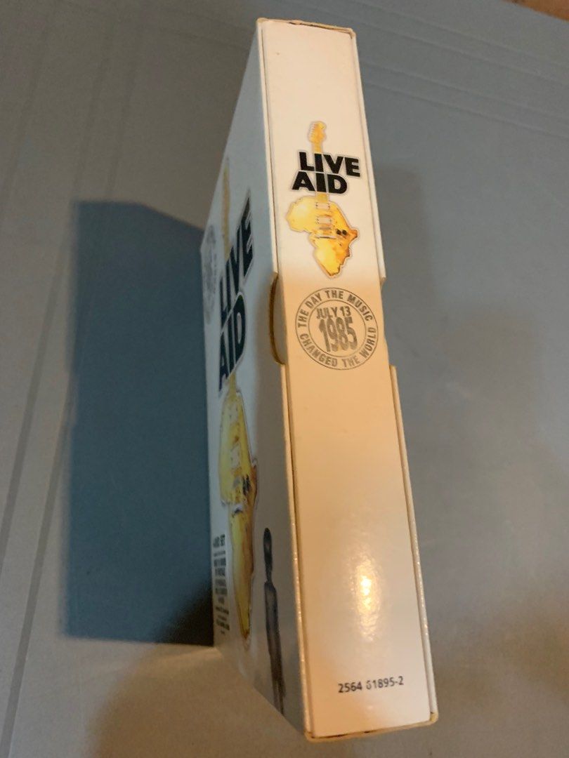 Full Live Aid dvd set (Rare), Hobbies & Toys, Music & Media, Musical ...