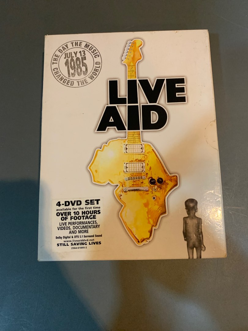 Full Live Aid dvd set (Rare), Hobbies & Toys, Music & Media, Musical ...