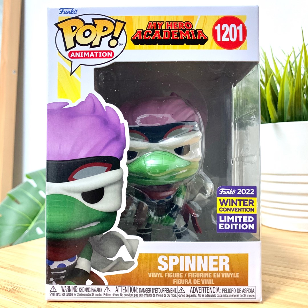 Funko Pop Animation My Hero Academia Spinner CCXP Shared Winter Con ...