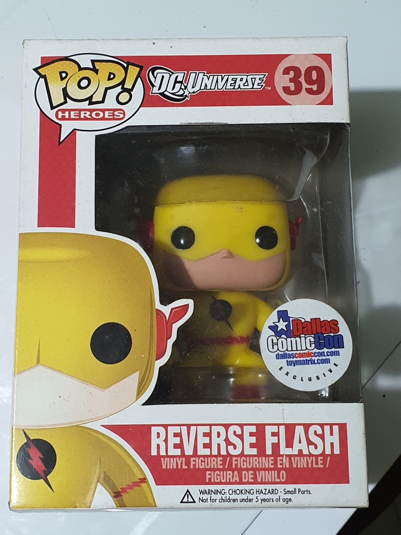 Funko Pop Reverse Flash #39, Hobbies & Toys, Toys & Games on Carousell