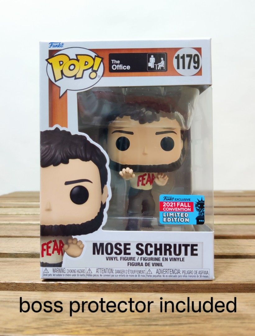 Funko Pop! The Office Mose Schrute Fall Convention Exclusive #1179 ...