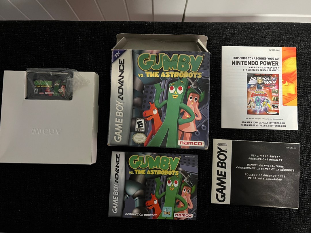 GBA Gumby vs. The Astrobots, Video Gaming, Video Games, Nintendo on ...