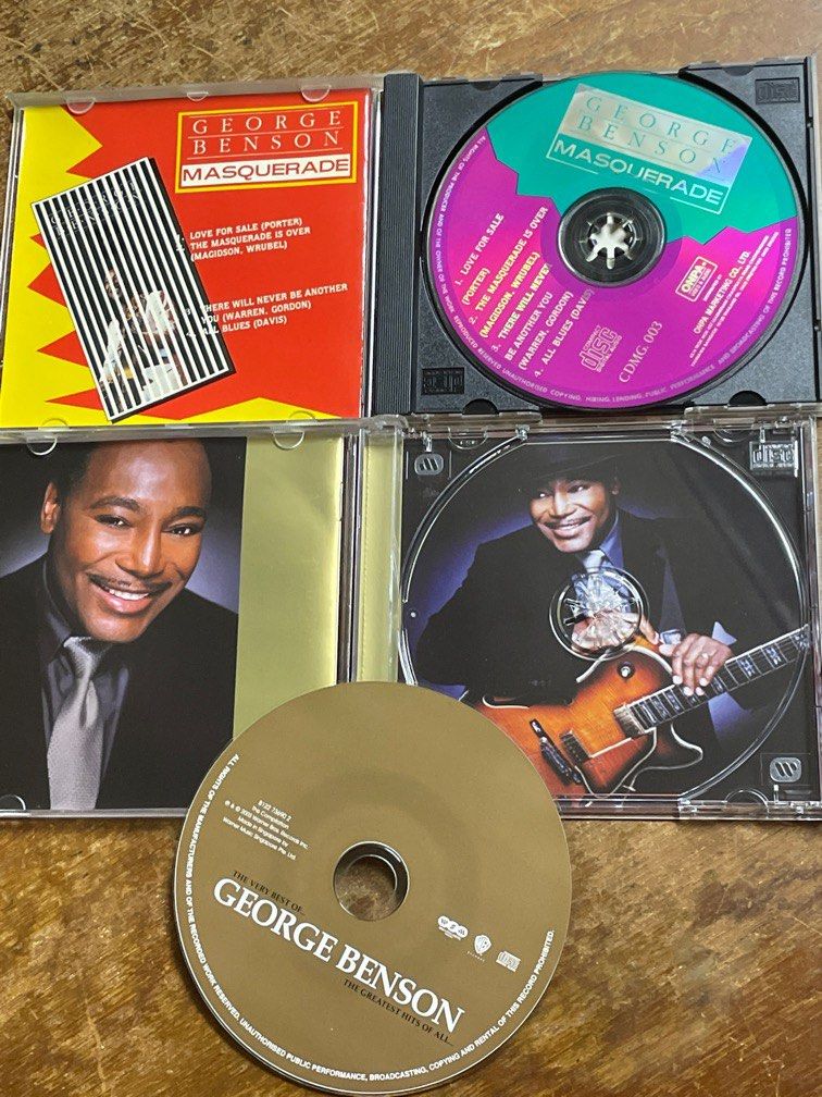 George benson- set, Hobbies & Toys, Music & Media, CDs & DVDs on Carousell