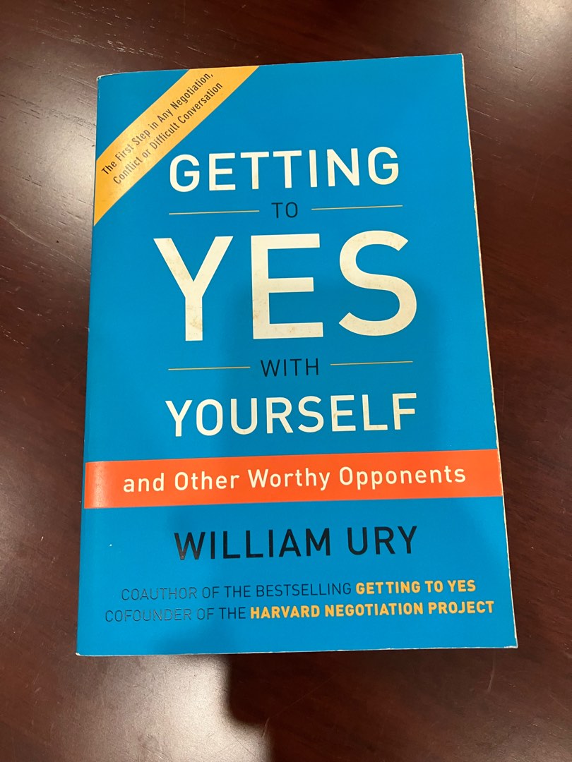 Getting to yes with yourself and other worth opponents, Hobbies & Toys ...