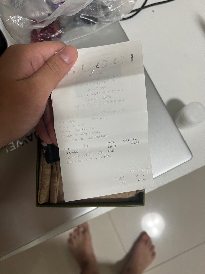 Gucci snake wallet with receipt, Men's Fashion, Watches & Accessories ...