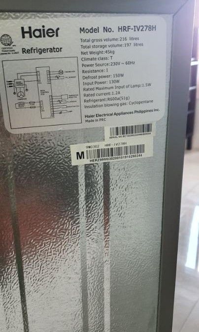 Haier Inverter Ref, TV & Home Appliances, Kitchen Appliances ...