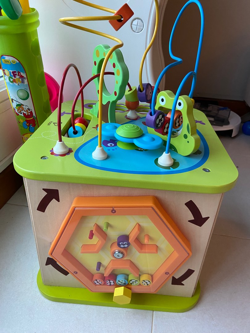 Hape Play Cube Activity, Hobbies & Toys, Toys & Games on Carousell