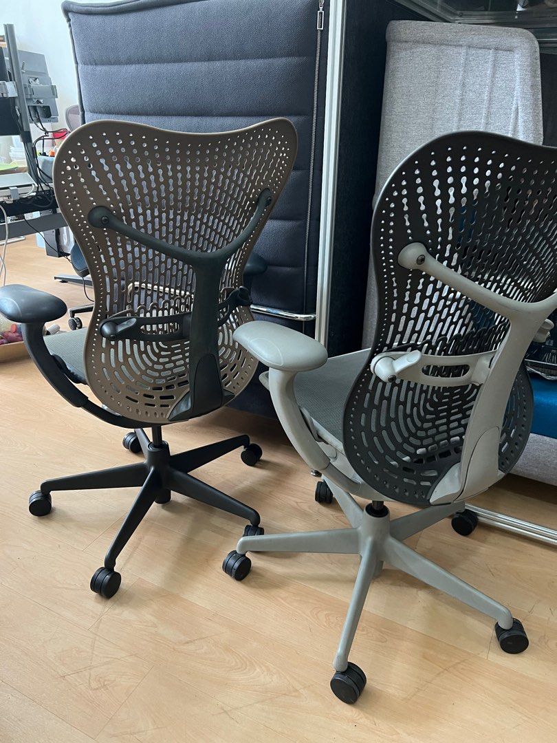 Herman Miller Mirra Chair, Furniture & Home Living, Furniture, Chairs ...