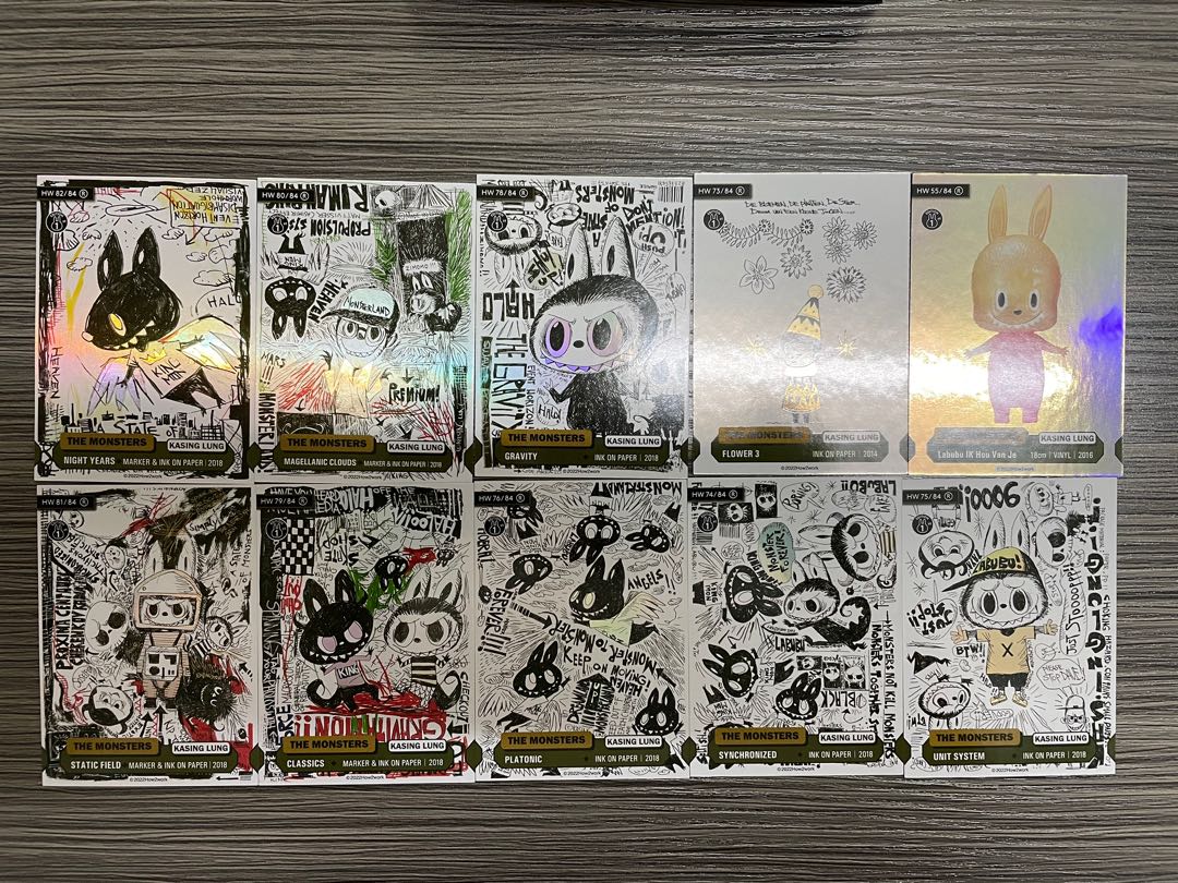 How2work CTC card 卡 Zimomo Labubu Rare, 興趣及遊戲, 收藏品及紀念品, 明星周邊 - Carousell