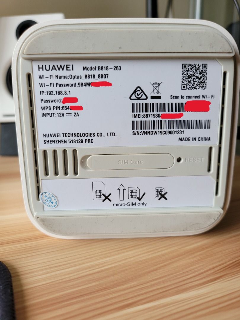 Huawei 4G Router B818, Computers & Tech, Parts & Accessories ...