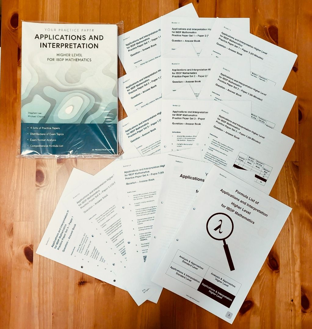 [IB Math AI HL Mock Paper] Your Practice Paper - Applications and ...