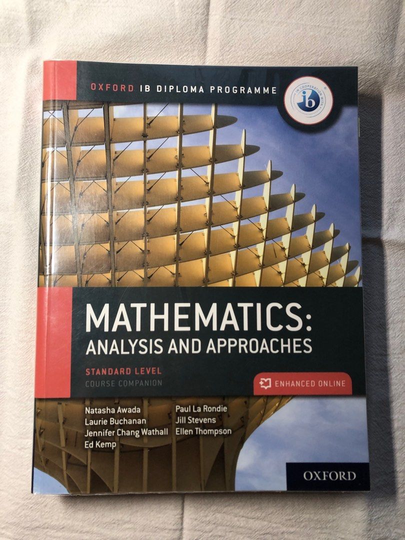 IB Mathematics: Analysis and Approaches SL Course Book Oxford ...