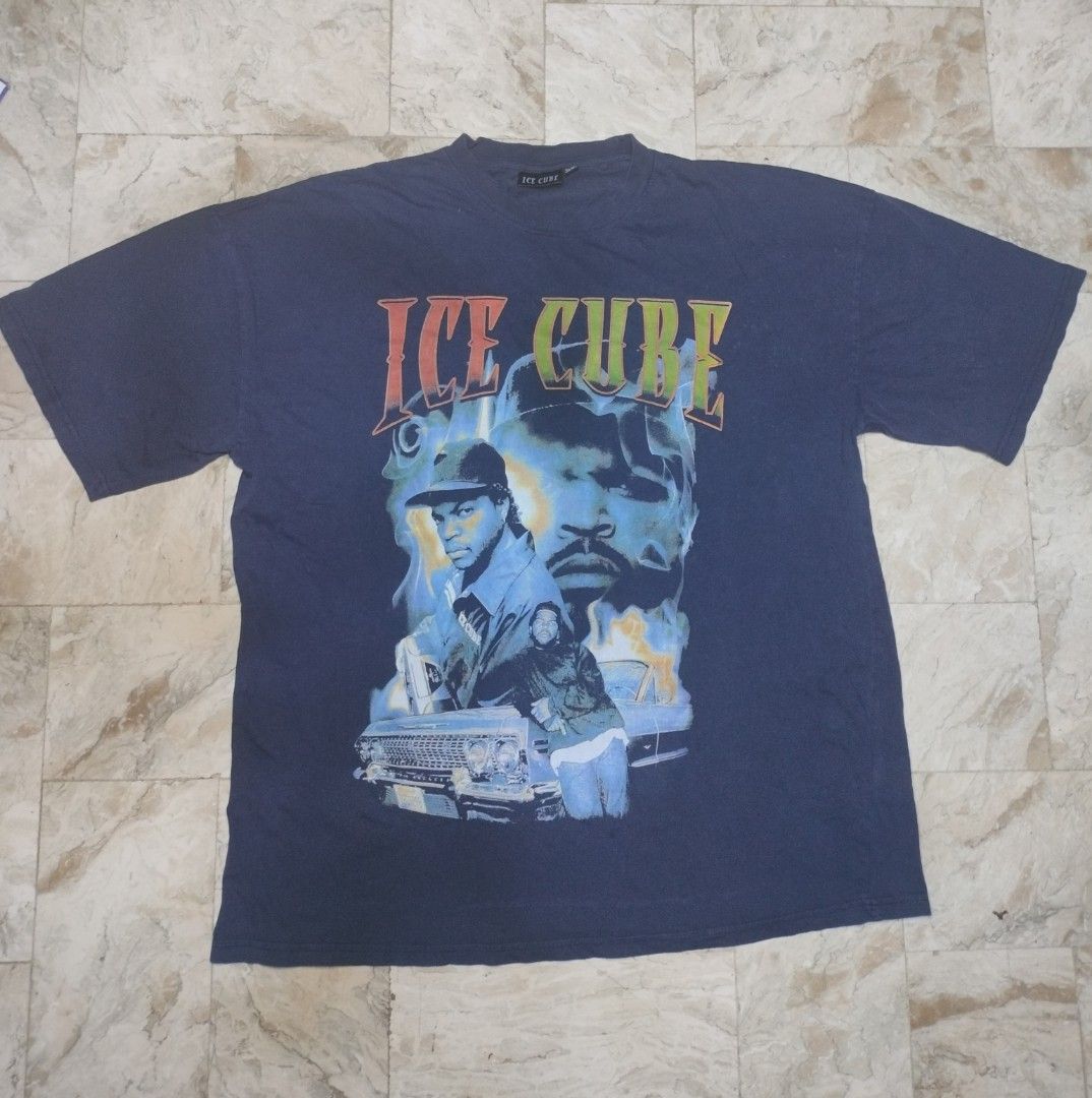 Ice Cube Retro, Men's Fashion, Tops & Sets, Tshirts & Polo Shirts on ...