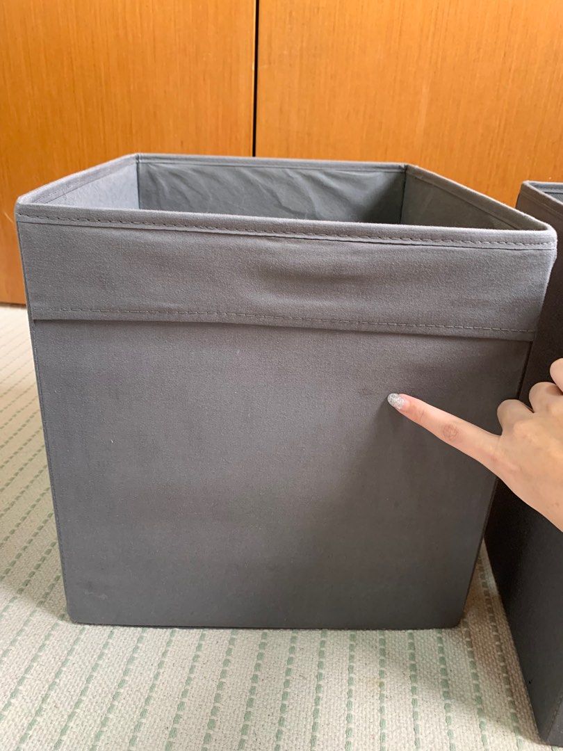 IKEA Drona Storage Box (Set of 2), Furniture & Home Living, Home ...