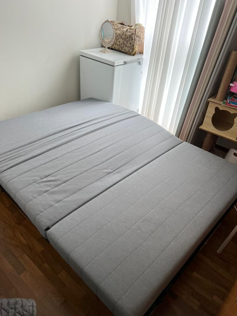 IKEA foldable sofa bed double bed size