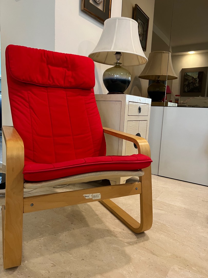 Ikea Poang Chair, Furniture & Home Living, Furniture, Chairs on Carousell