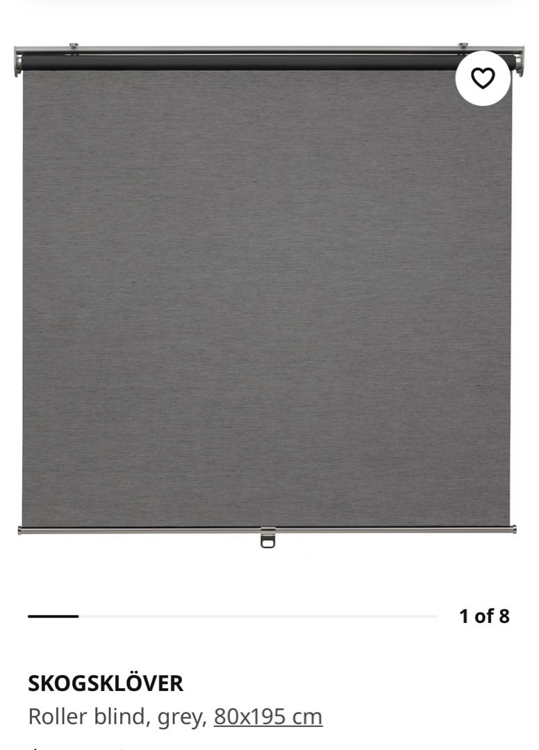 Ikea roller blind, Furniture & Home Living, Furniture, Other Home ...