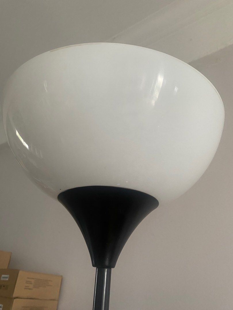 Ikea tall floor lamp, Furniture & Home Living, Lighting & Fans ...