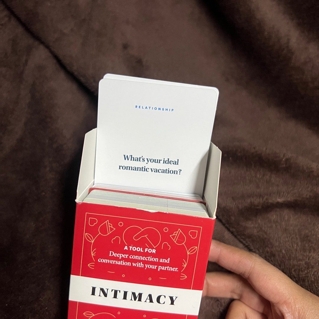 Intimacy Deck for Couples, Hobbies & Toys, Toys & Games on Carousell